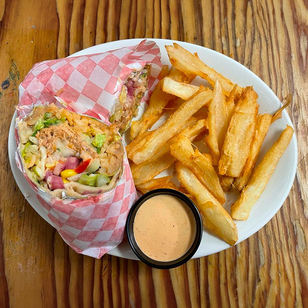 Happy Burrito with Yuca | Fiesta and Tequila